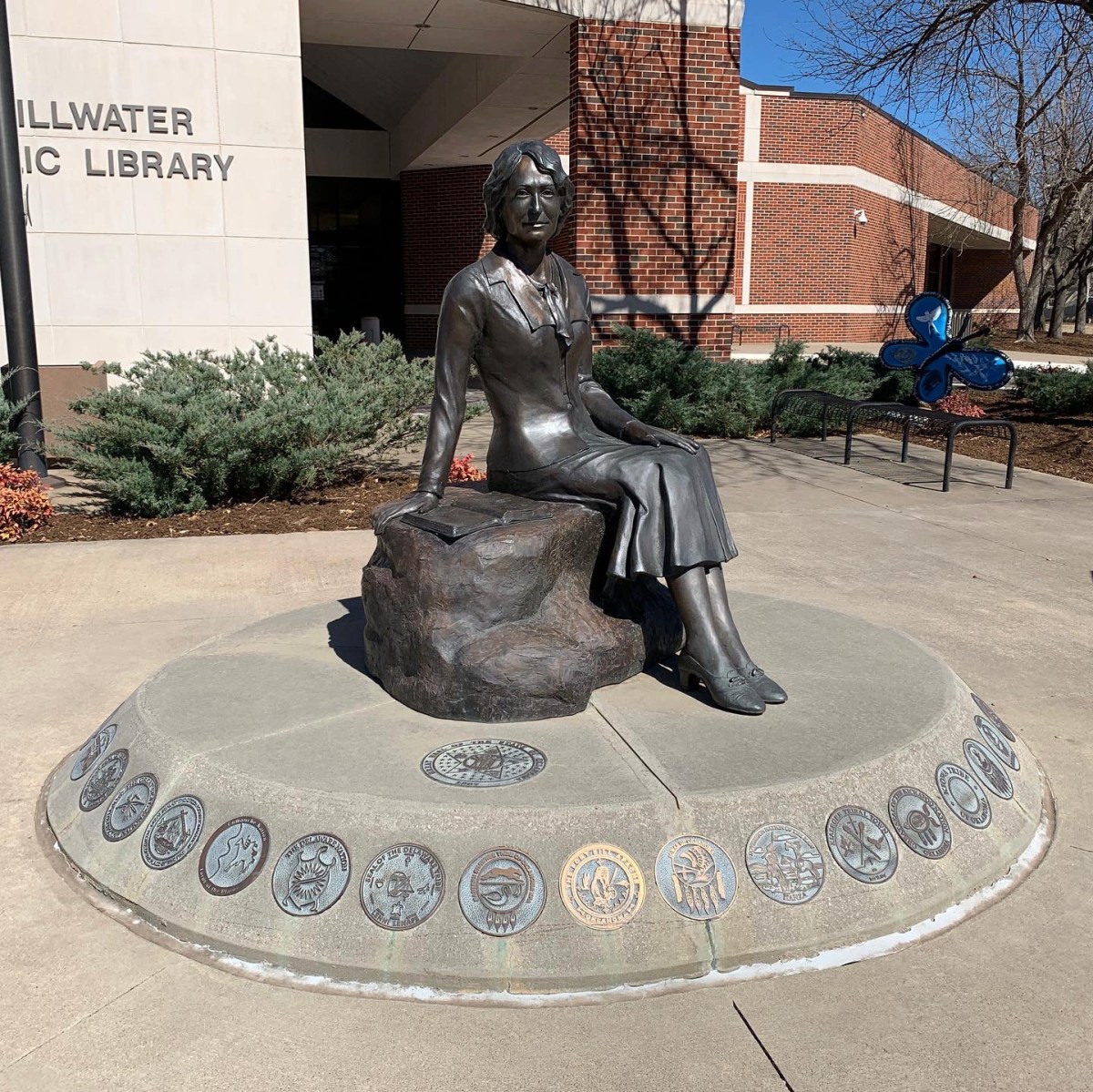 Dr. Angie Debo Statue: Stillwater, OK – The Active Historian