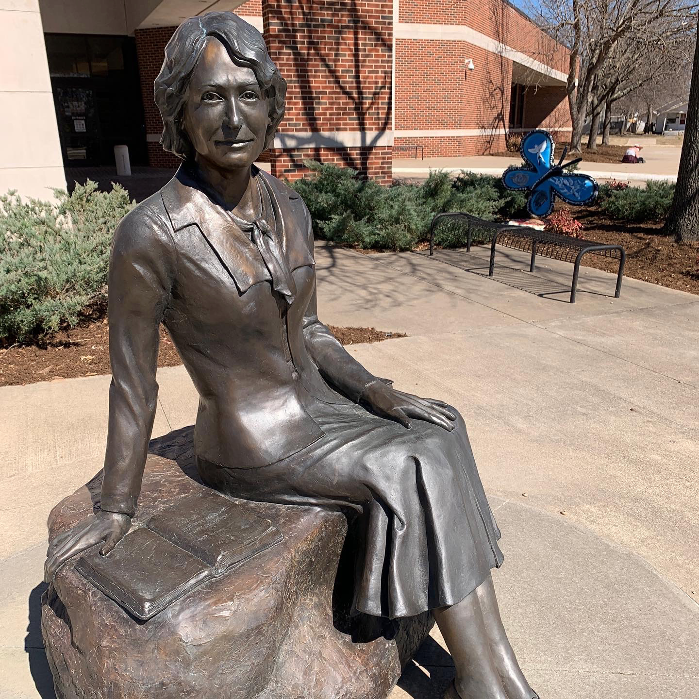 Dr. Angie Debo Statue: Stillwater, OK – The Active Historian