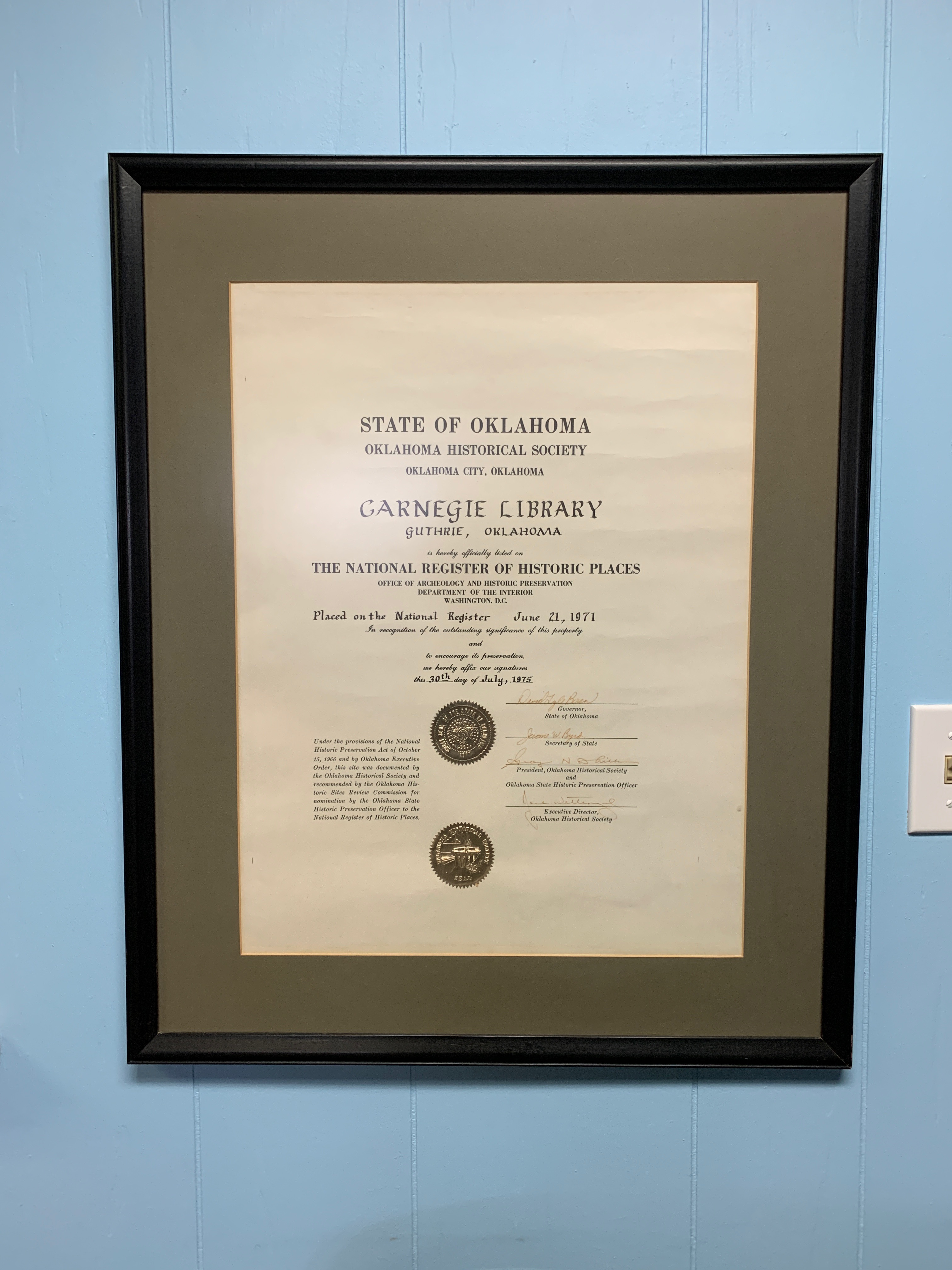 Carnegie Library: Guthrie, OK – The Active Historian