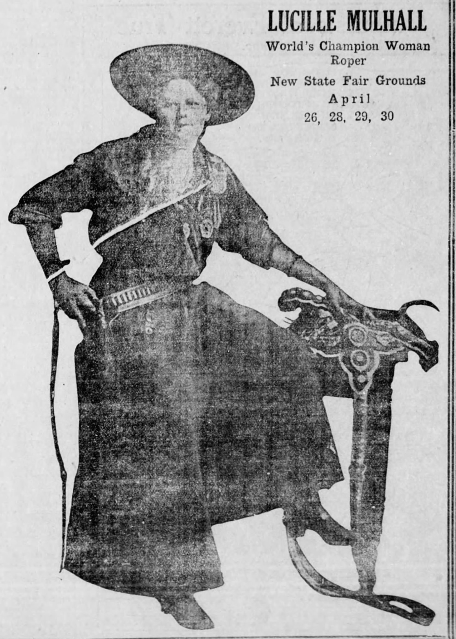 Breaking Trail: Lucille Mulhall – The Active Historian