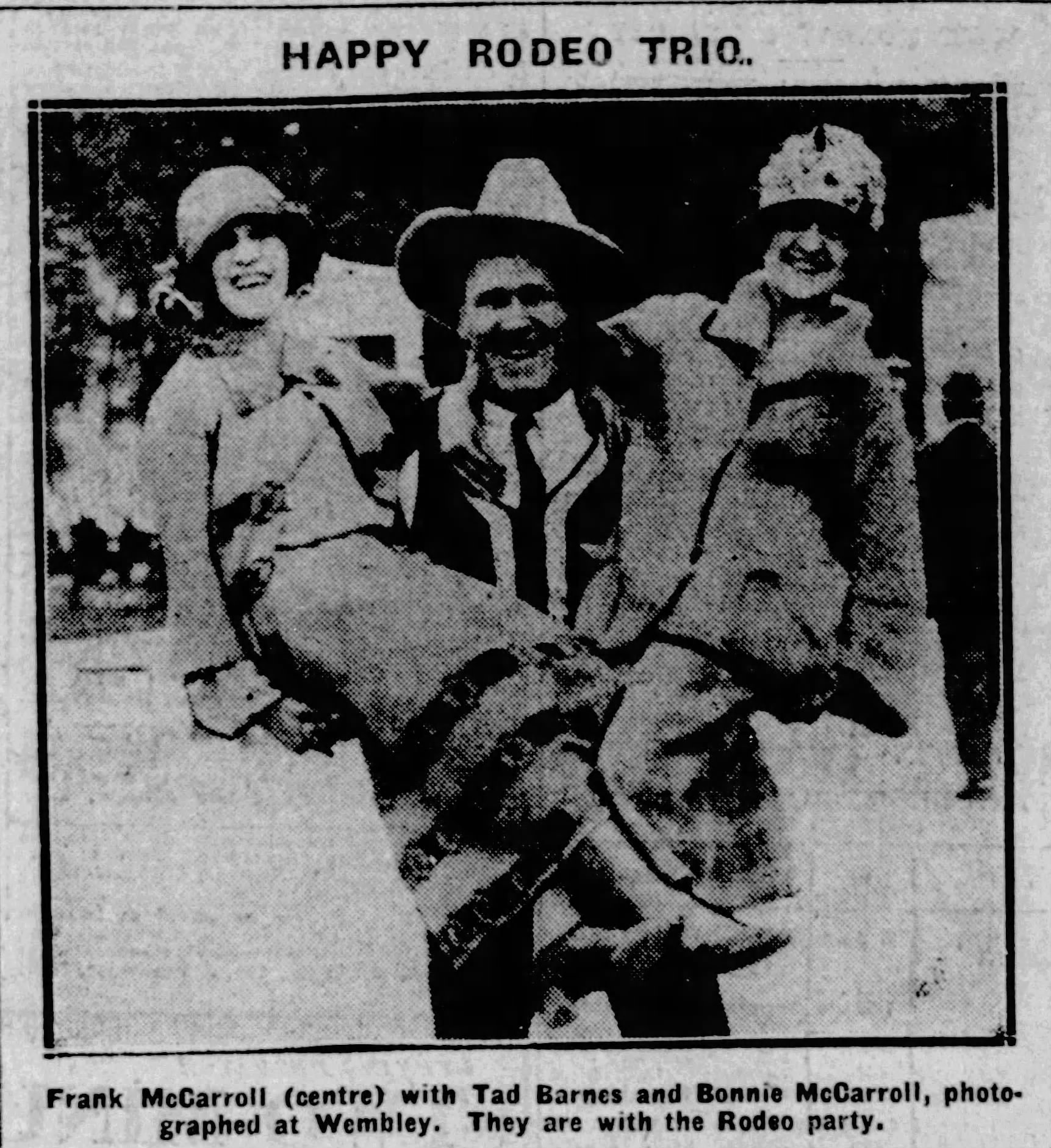 Breaking Trail: Bonnie McCarroll – The Active Historian