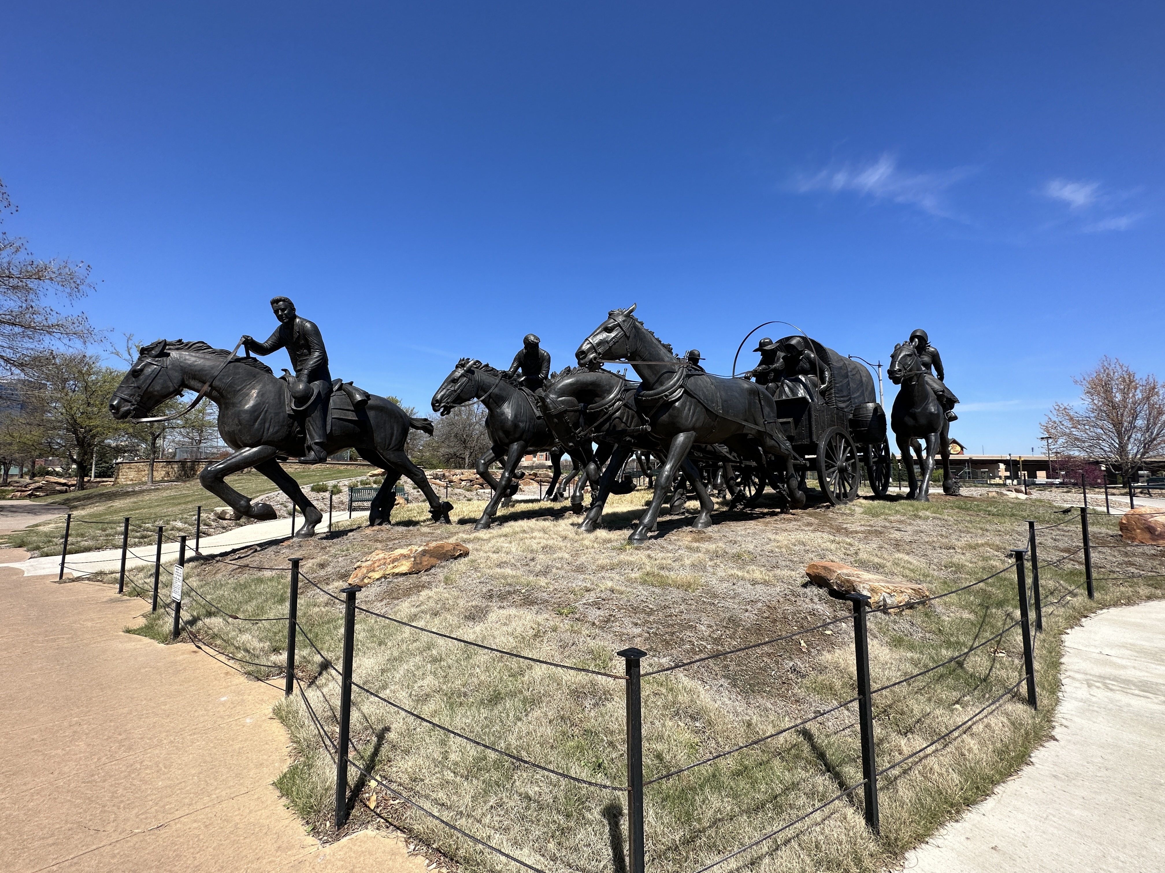 Centennial Land Run Monument in Oklahoma City – The Active Historian