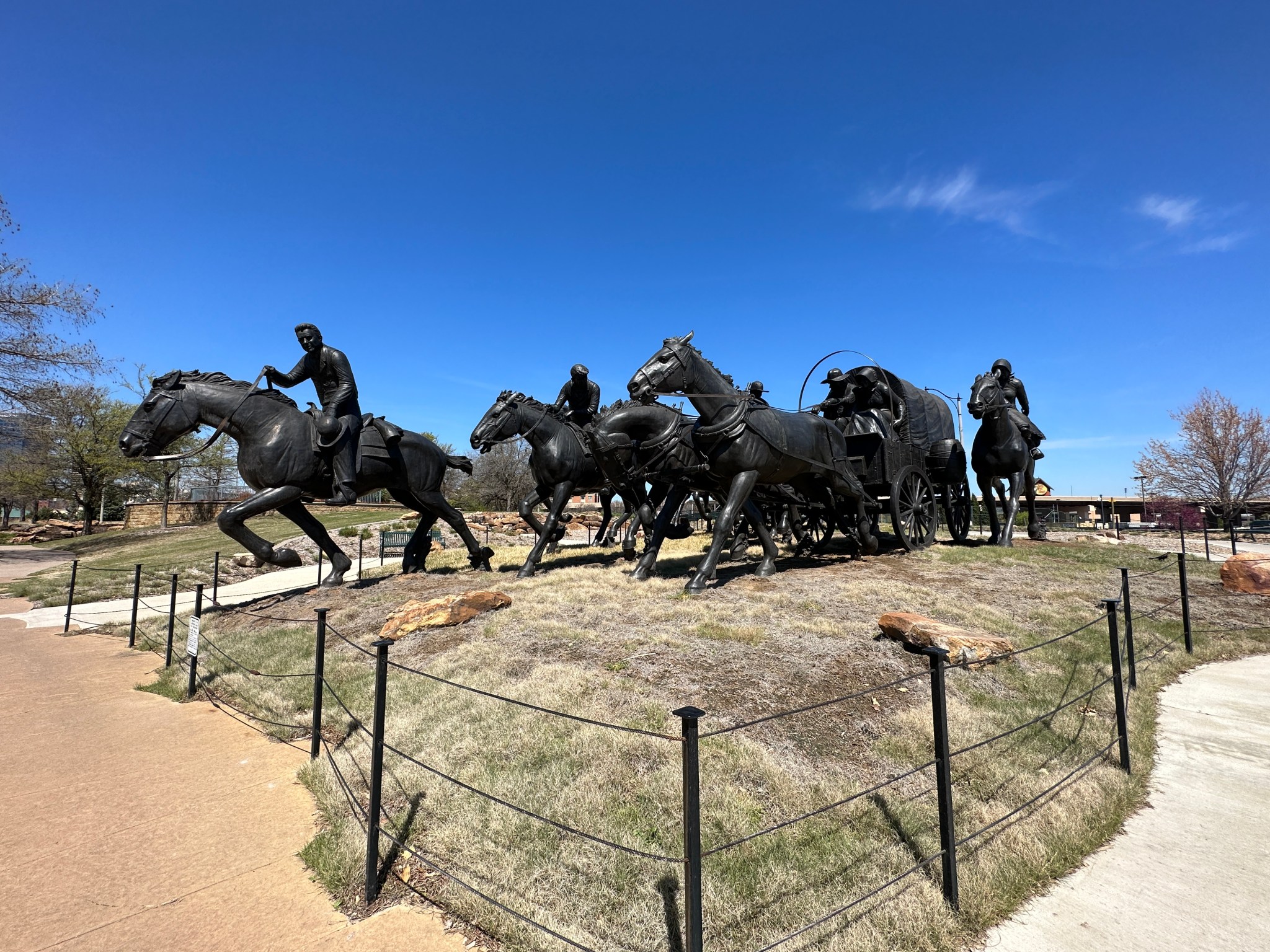 Centennial Land Run Monument in Oklahoma City – The Active Historian
