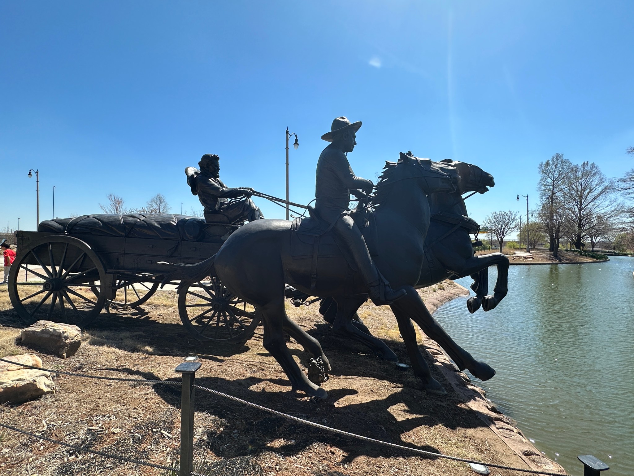 Centennial Land Run Monument in Oklahoma City – The Active Historian
