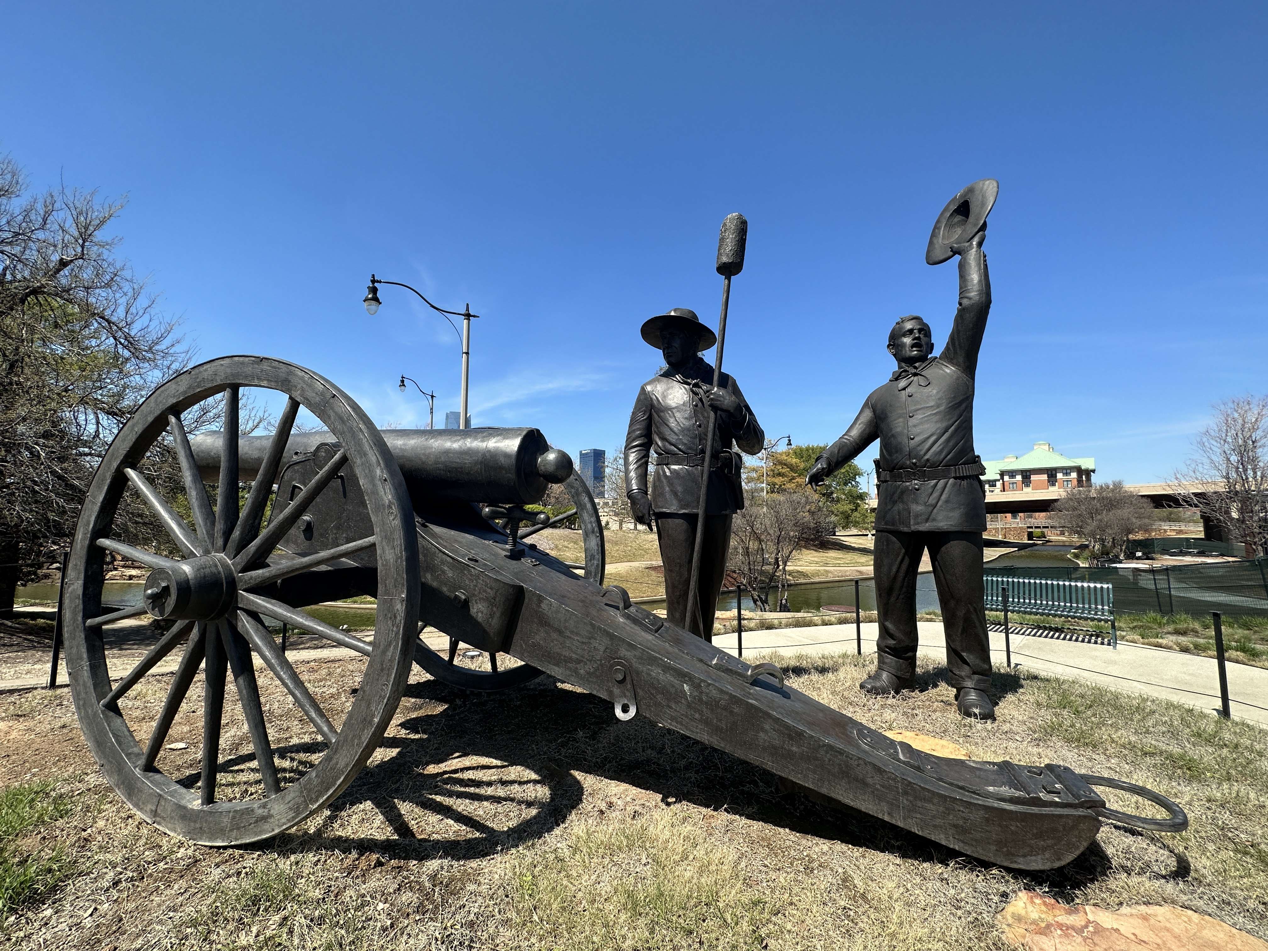 Centennial Land Run Monument in Oklahoma City – The Active Historian