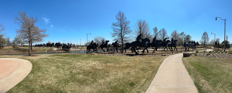 Centennial Land Run Monument in Oklahoma City – The Active Historian