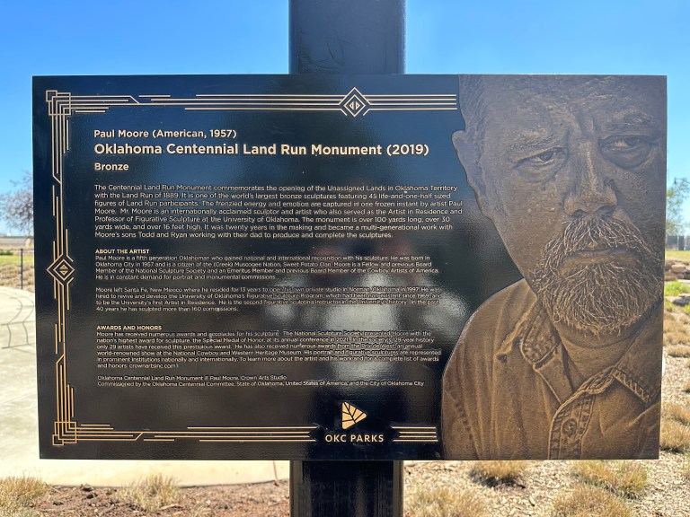 Centennial Land Run Monument in Oklahoma City – The Active Historian