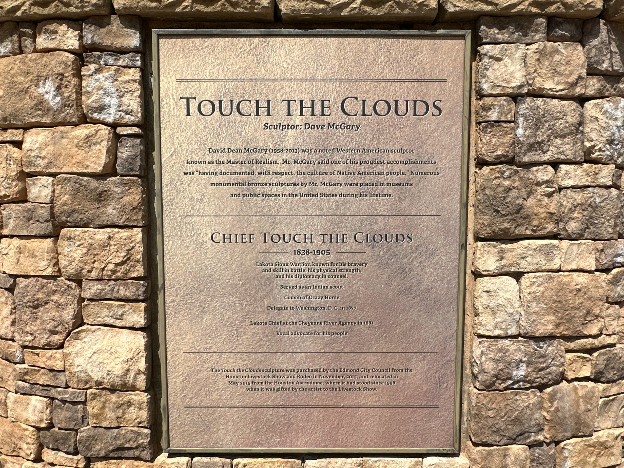Chief Touch the Clouds: Edmond, OK – The Active Historian
