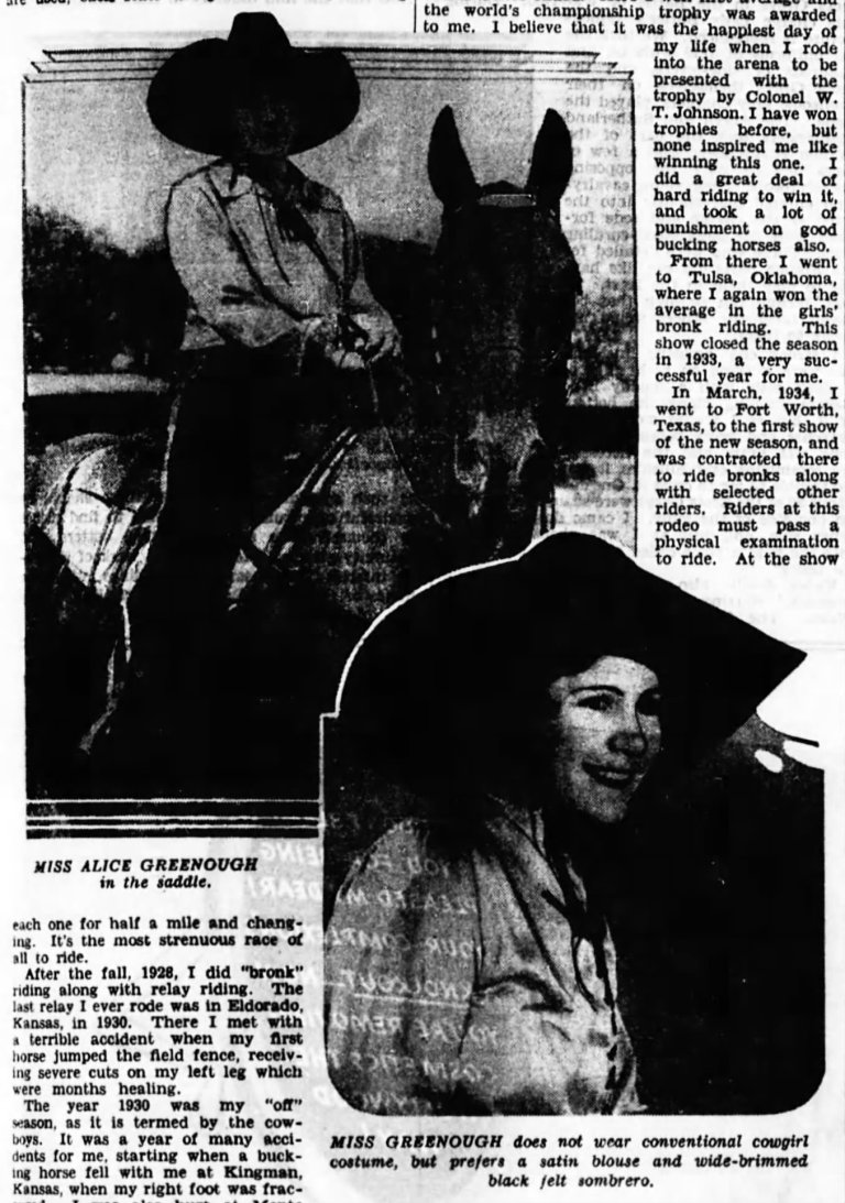 Breaking Trail: Alice Greenough – The Active Historian