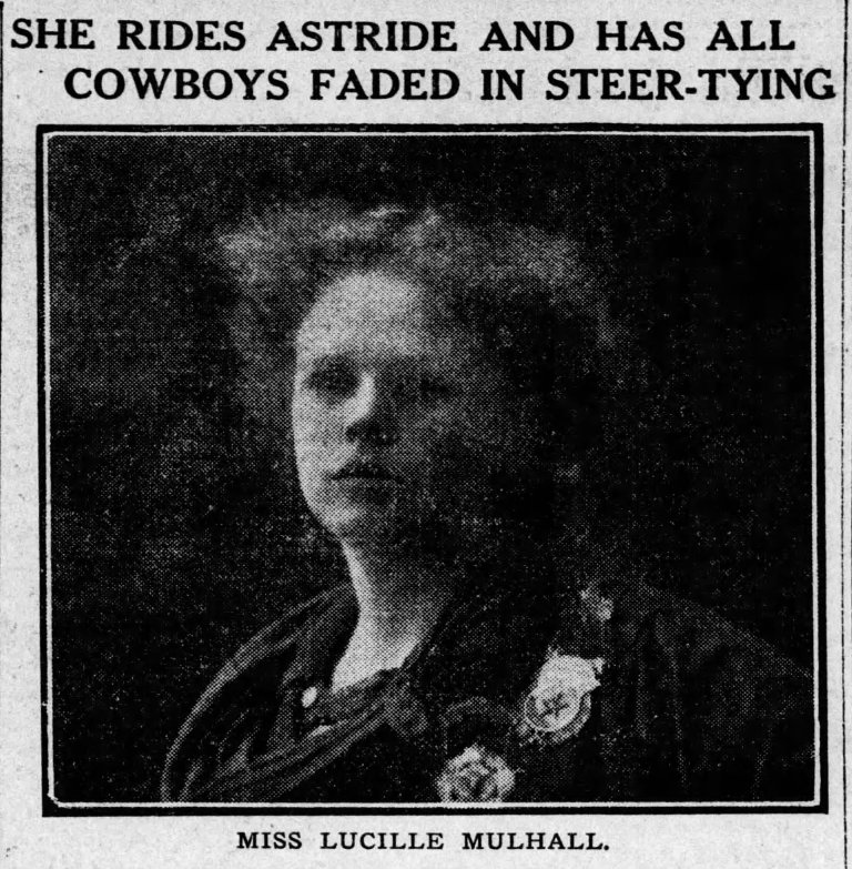 Breaking Trail: Lucille Mulhall – The Active Historian