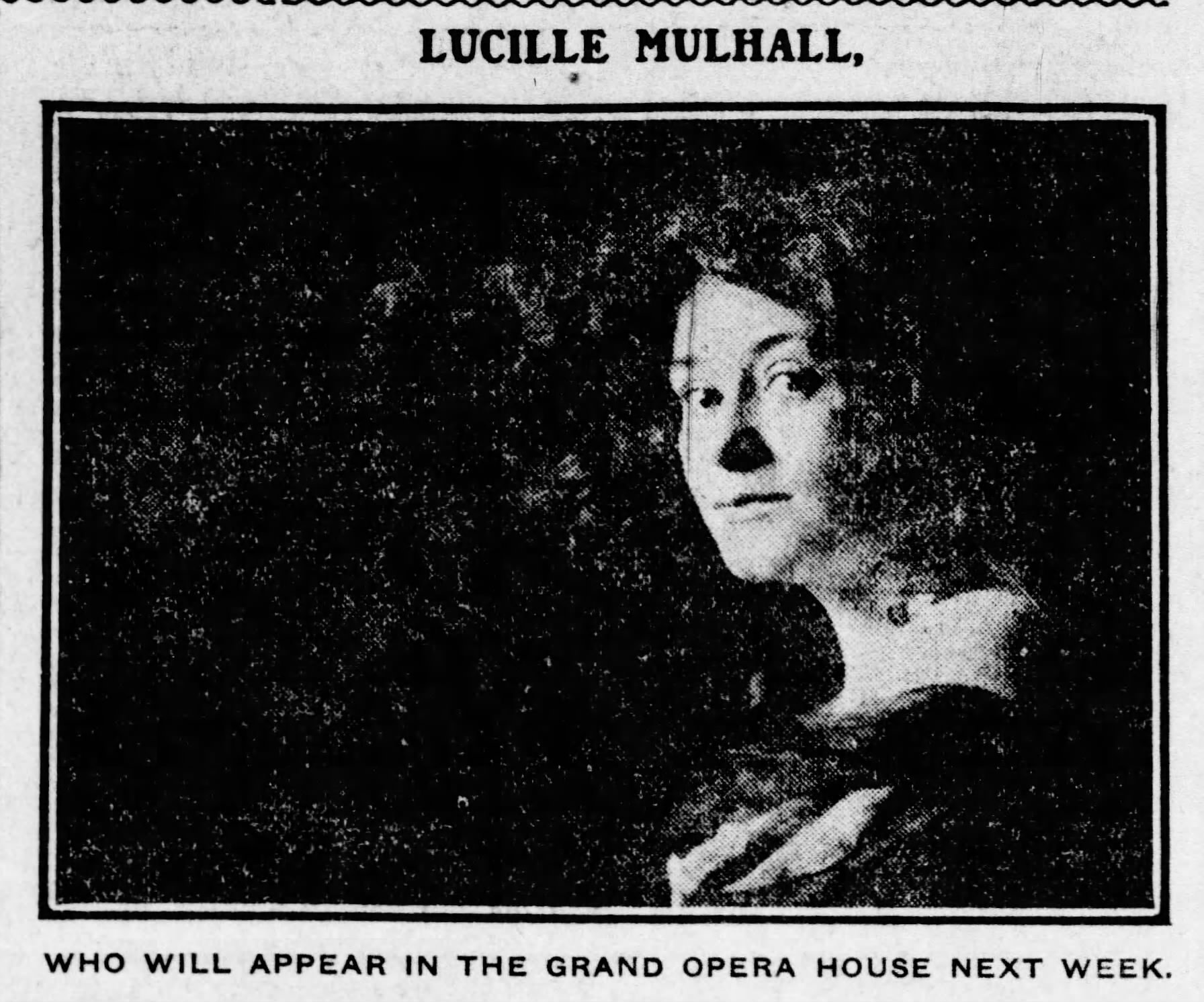 Breaking Trail: Lucille Mulhall – The Active Historian