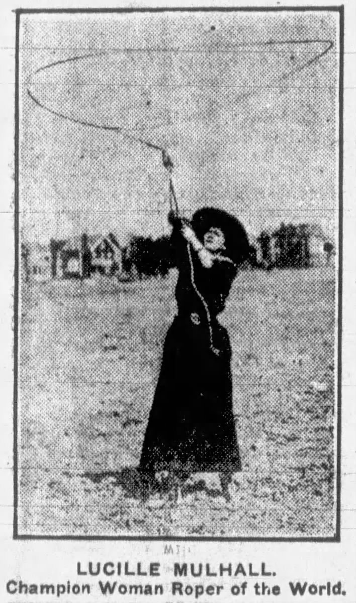 Breaking Trail: Lucille Mulhall – The Active Historian