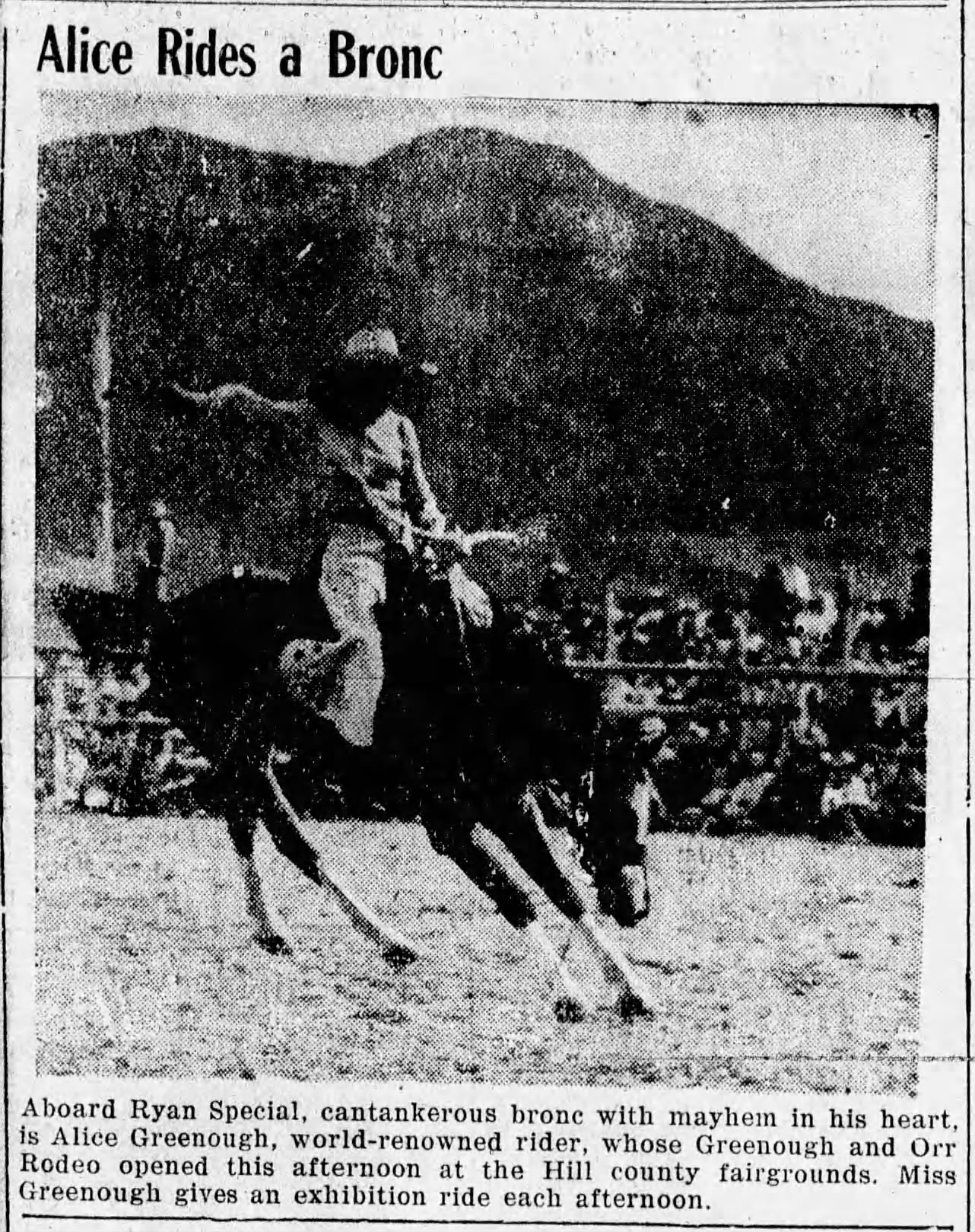 Breaking Trail: Alice Greenough – The Active Historian