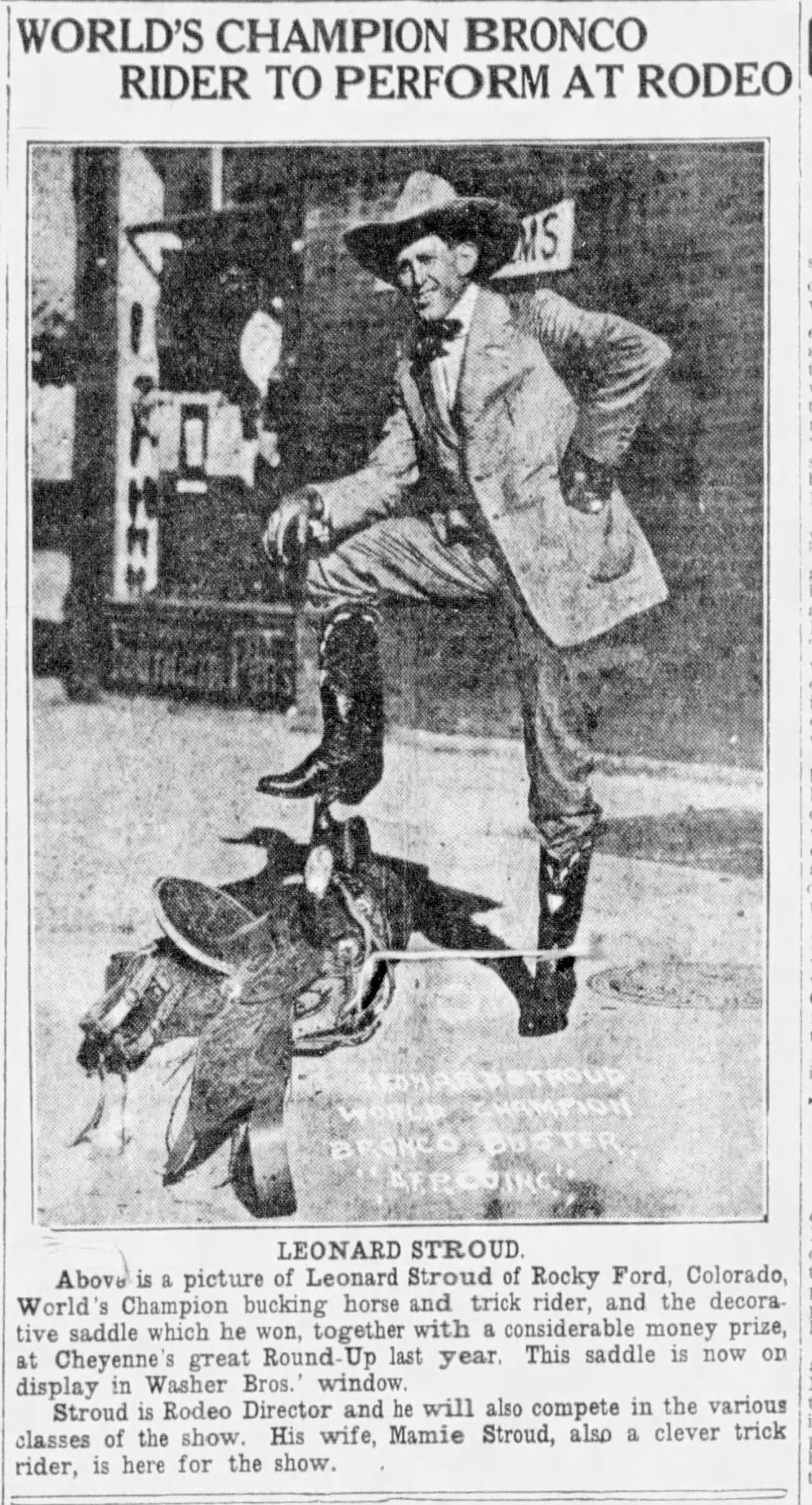 Breaking Trail: Leonard Stroud – The Active Historian