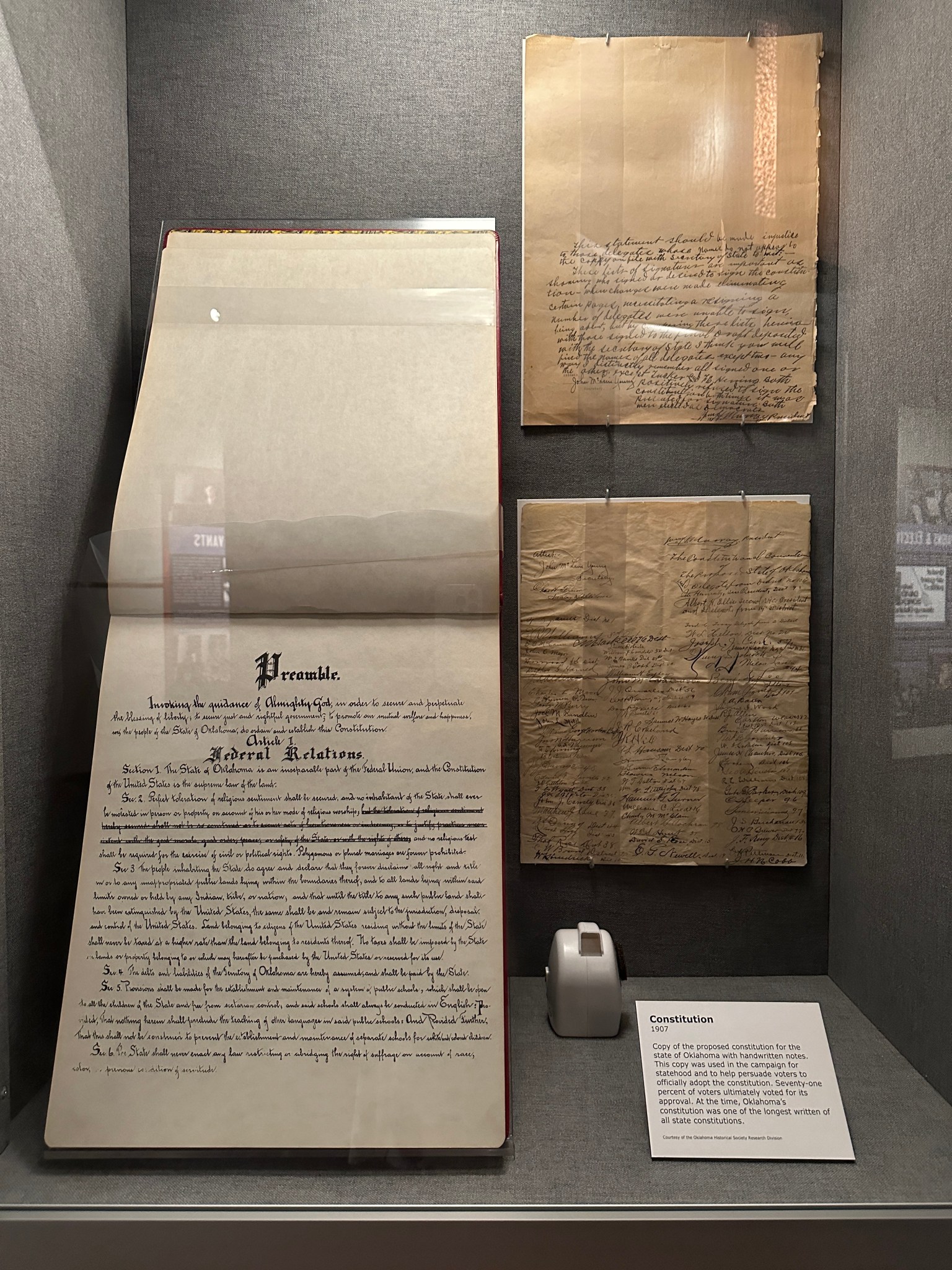 Oklahoma State Capitol Museum: OKC – The Active Historian