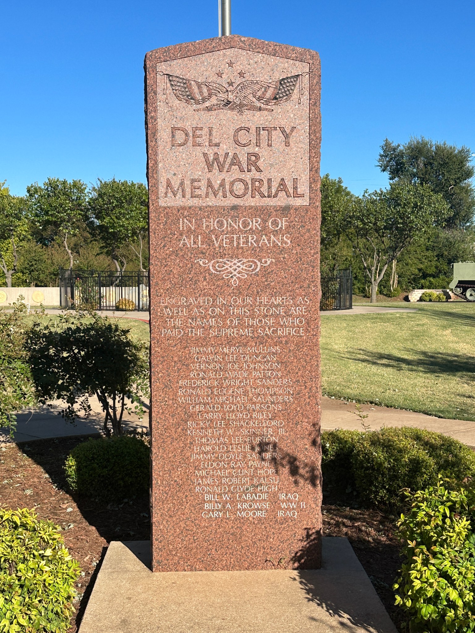Patriot Park: Del City, OK – The Active Historian