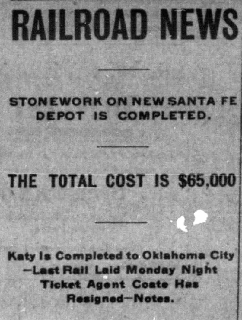 Santa Fe Depot: Shawnee, OK – The Active Historian